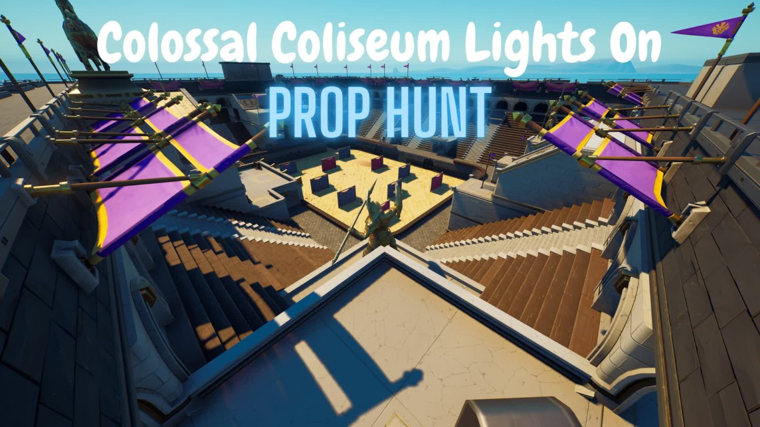 Colossal Coliseum - Lights On [ mg10fn ] – Fortnite Creative Map Code