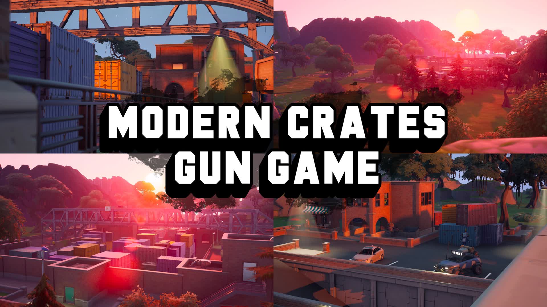 MODERN CRATES GUNGAME | PARADISE [ trixx ] – Fortnite Creative Map Code