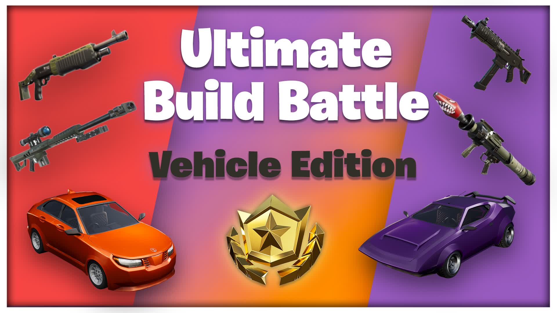 🌟Ultimate Build Battle🌟Vehicle Edition [ nsmash ] – Fortnite Creative Map Code