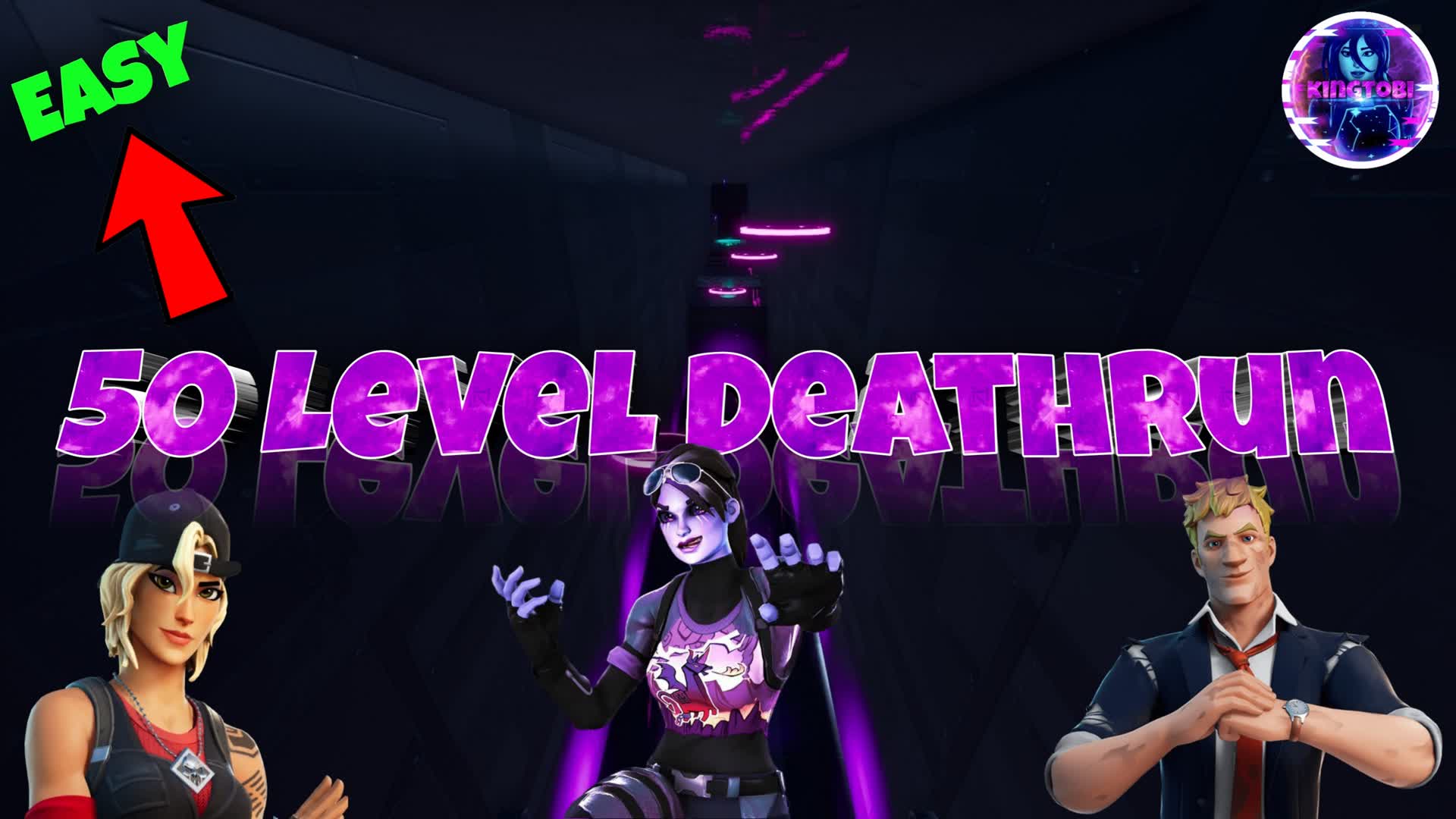 50 Level Deathrun [Easy] [ lkt ] – Fortnite Creative Map Code