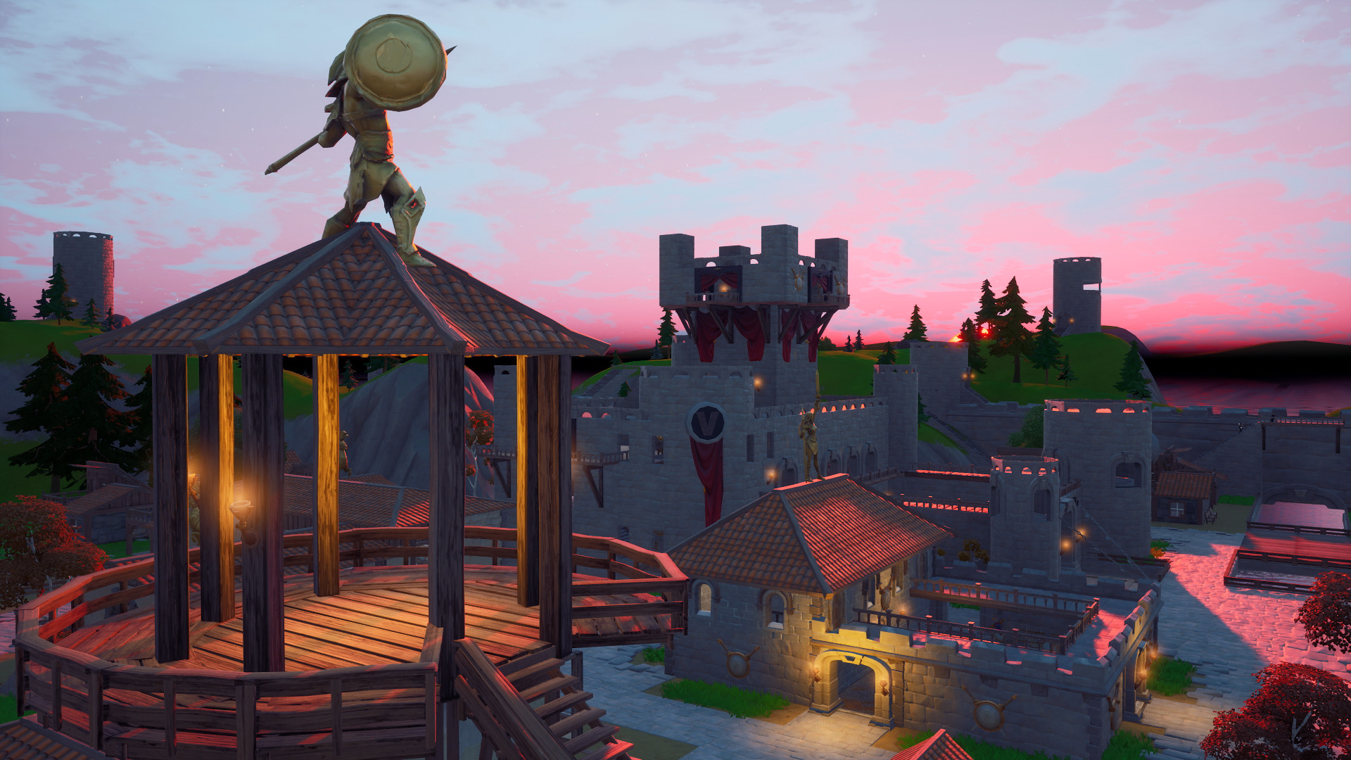 MEDIEVAL TILTED TOWERS ZONE WARS [ thevamp ] – Fortnite Creative Map Code