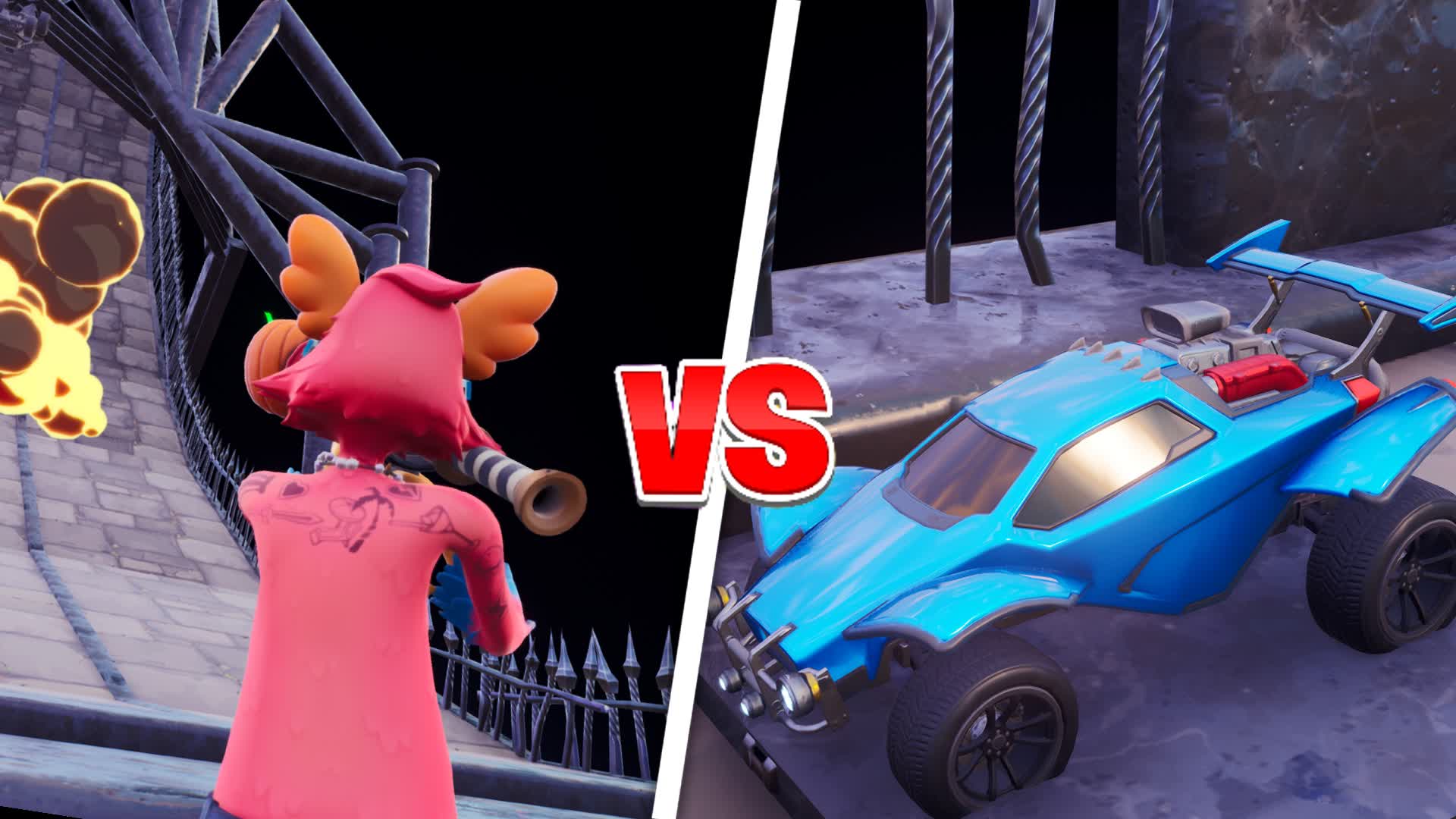 🚗 OCTANE VS ROCKETS 🔫 [ delinha ] – Fortnite Creative Map Code