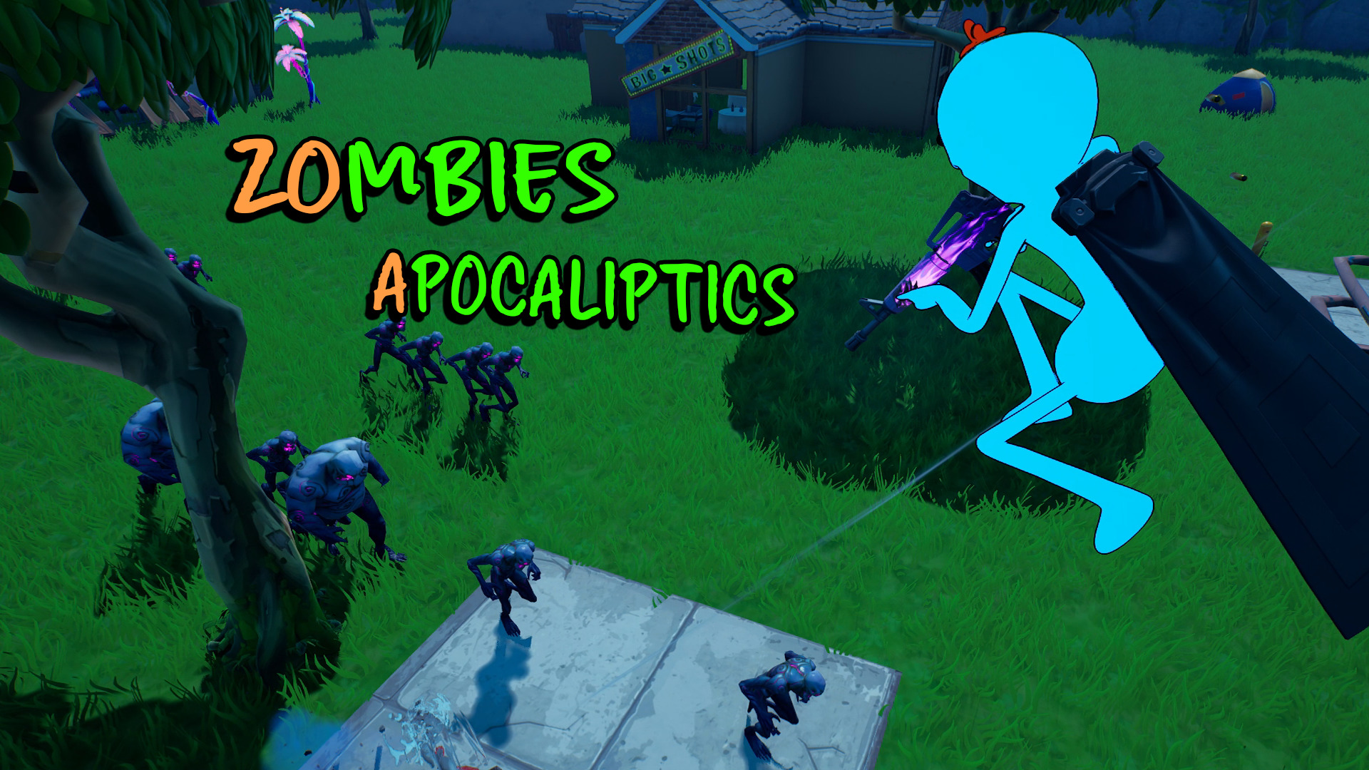 Zombies Apocaliptics [ 2jhacky ] – Fortnite Creative Map Code