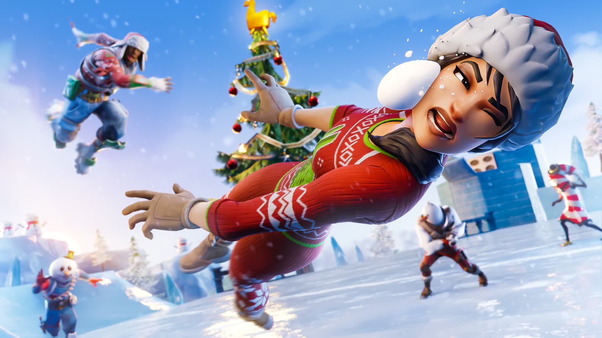 ☃ Snowball Fighters - KotH [ Shinohara ] – Fortnite Creative Map Code