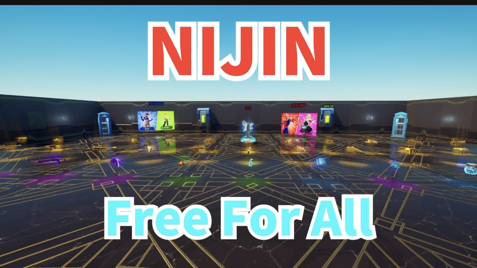 NIJIN - free for all [ nijin ] – Fortnite Creative Map Code