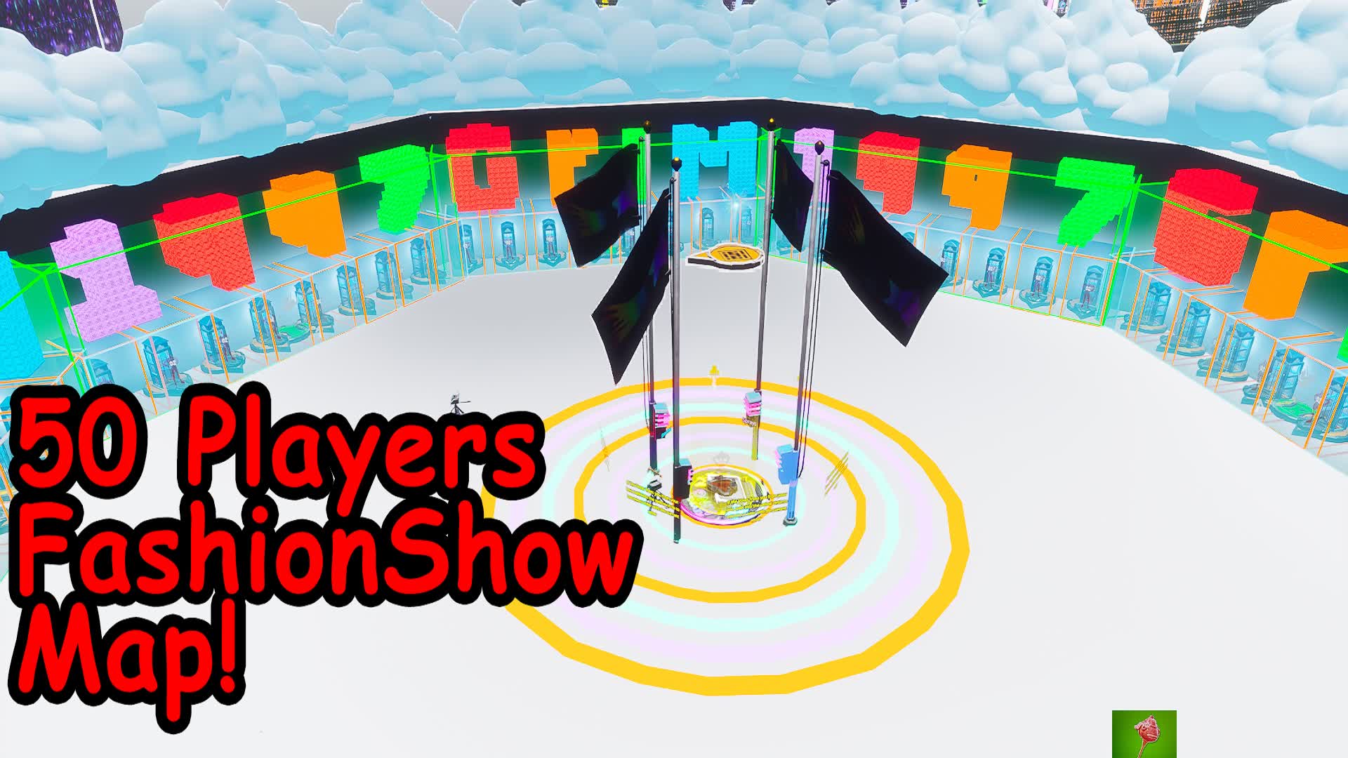 Grim 1997 5O Players Fashion Show Map [ grim ] – Fortnite Creative Map Code