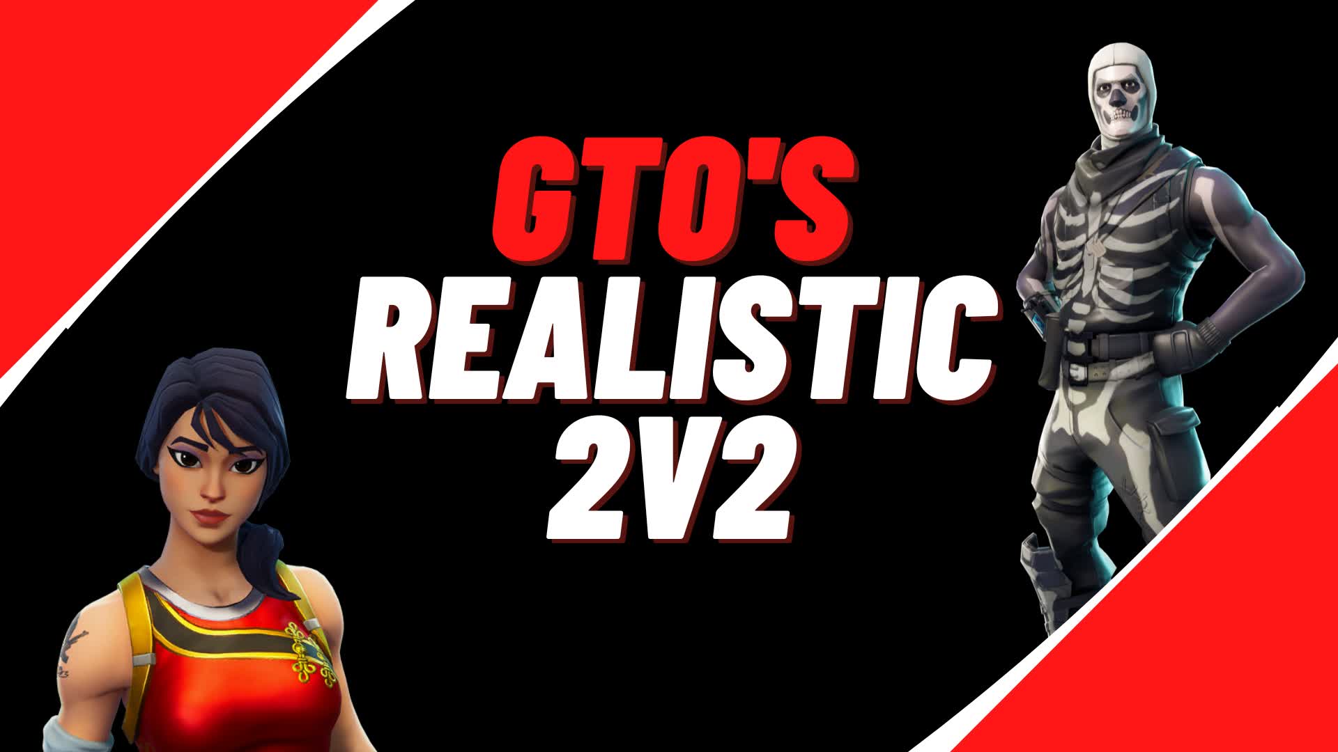 GTO'S 2V2 REALISTIC [ givethemone ] – Fortnite Creative Map Code