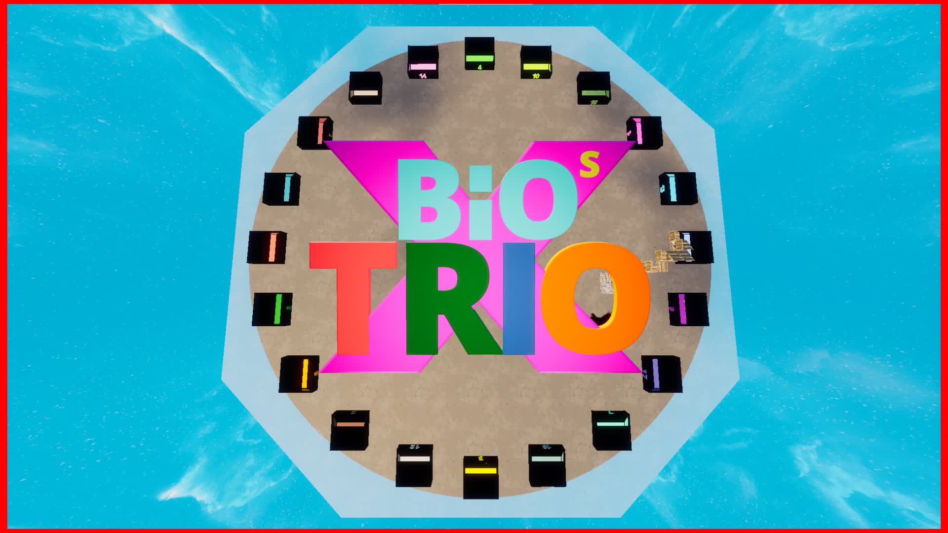 🖤 BIOS TRIO X - RANDOM TEAMS 🖤 [ bio ] – Fortnite Creative Map Code