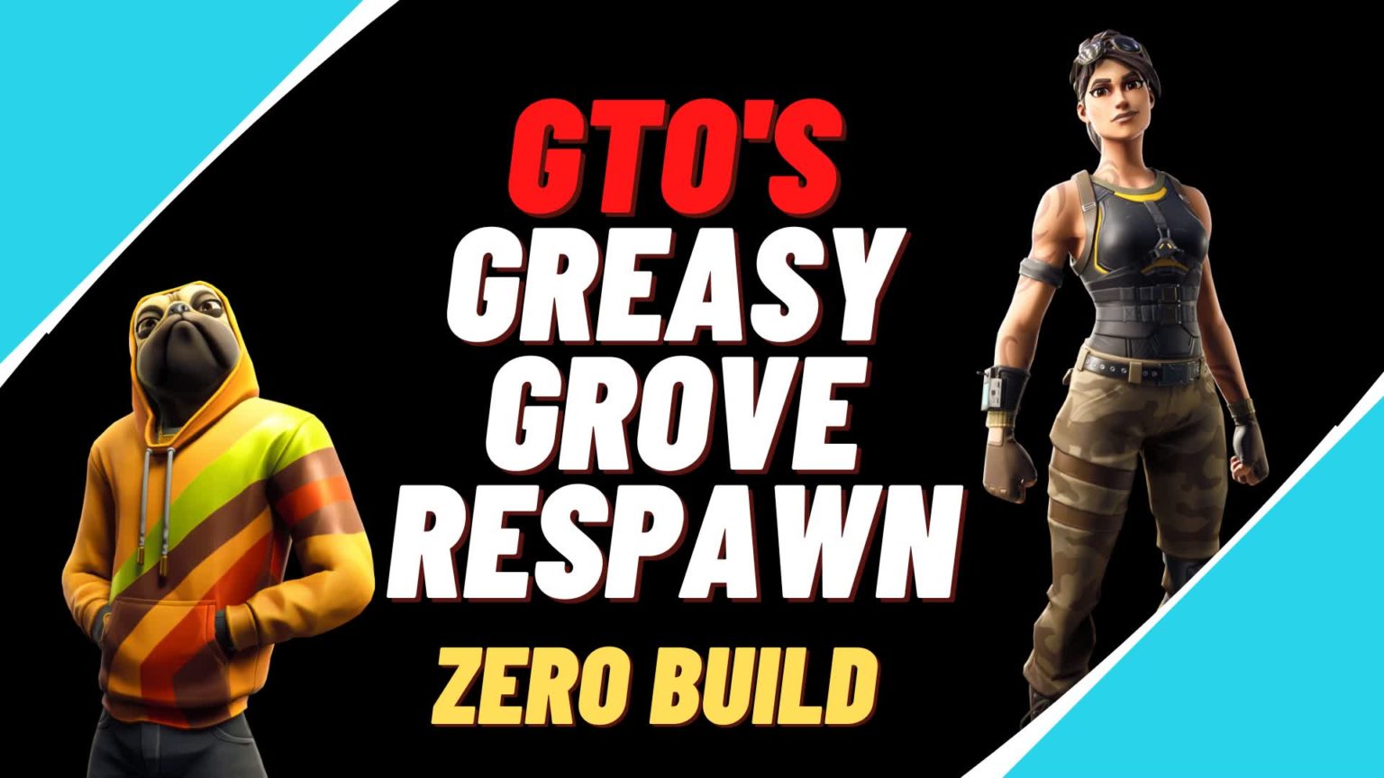 GTO'S Greasy Grove RESPAWN (ZERO BUILD) [ givethemone ] – Fortnite Creative Map Code