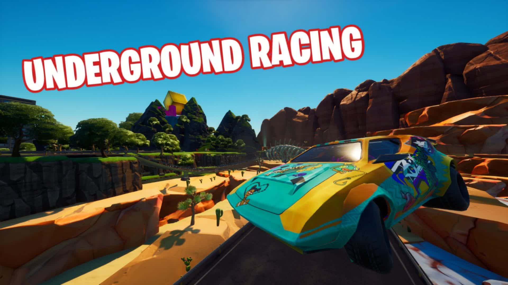 UNDERGROUND RACING! [ naxtian04 ] – Fortnite Creative Map Code