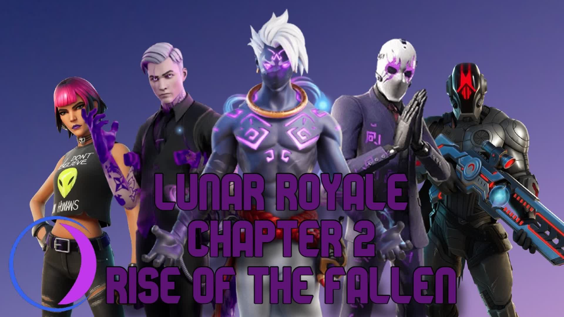 LunarRoyale Chapter 2 Rise of Fallen [ lunar ] – Fortnite Creative Map Code