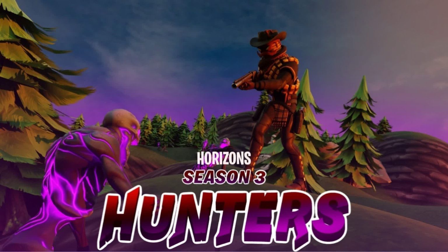 Horizons | Season 3 | HUNTERS [ sherb_yt ] – Fortnite Creative Map Code