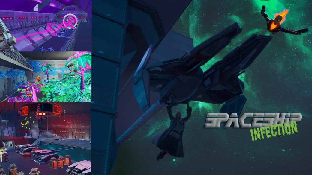 Spaceship - Infection [ neoraiden ] – Fortnite Creative Map Code