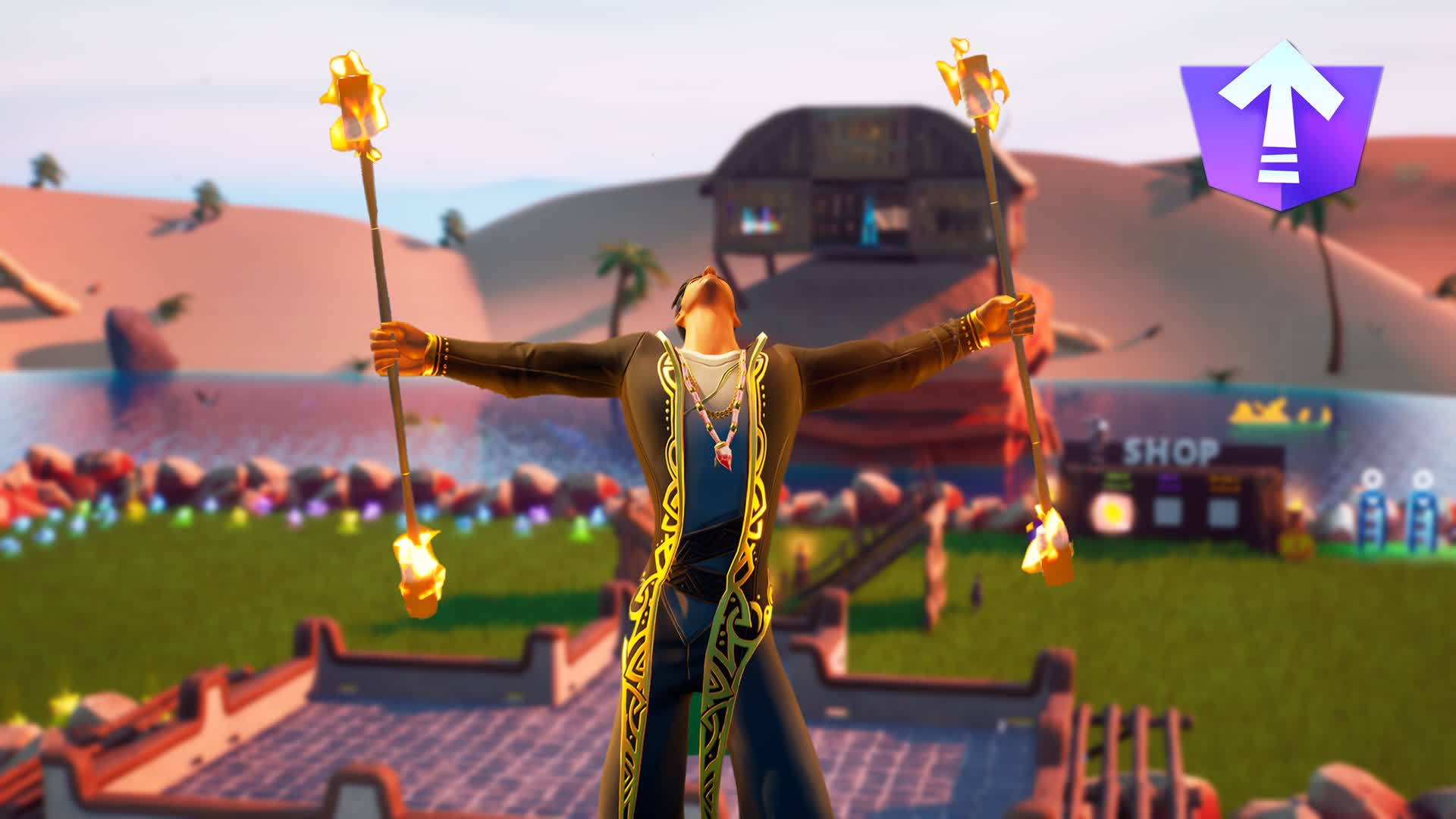 👑1V1 Desert Storm | عاصفة الصحراء👑 [ dab ] – Fortnite Creative Map Code