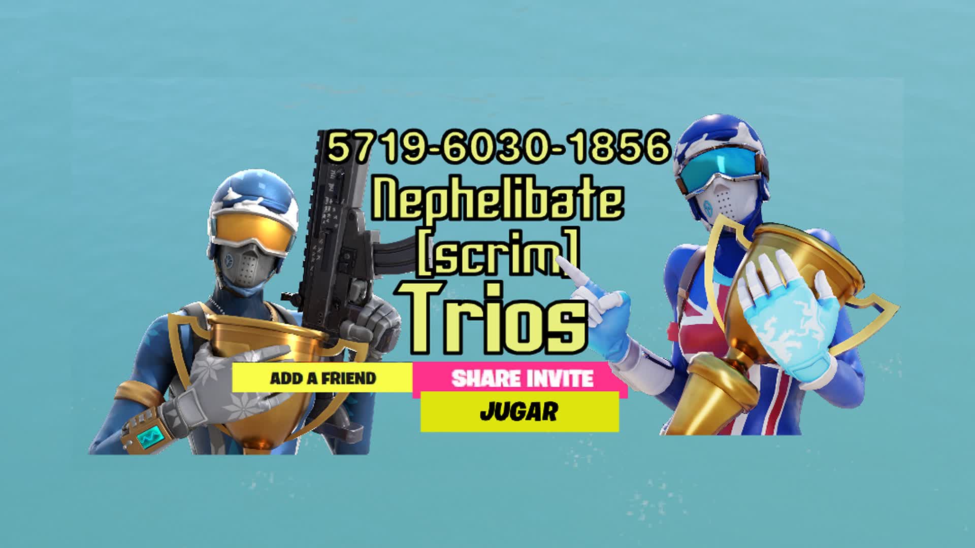 Nephelibate [scrim trios] [ slx_srgames_xd ] – Fortnite Creative Map Code