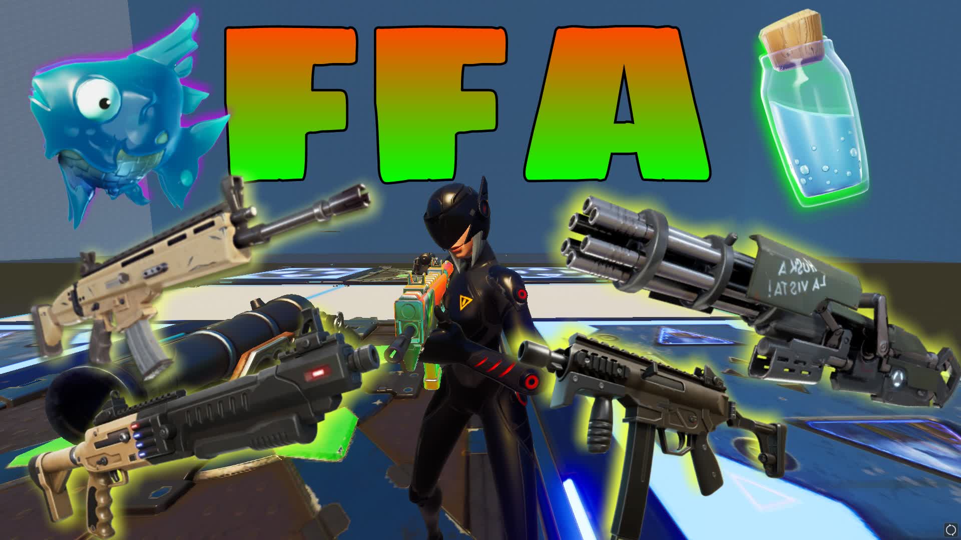 battle field FFA バトルフィールド [ wawaraya ] – Fortnite Creative Map Code