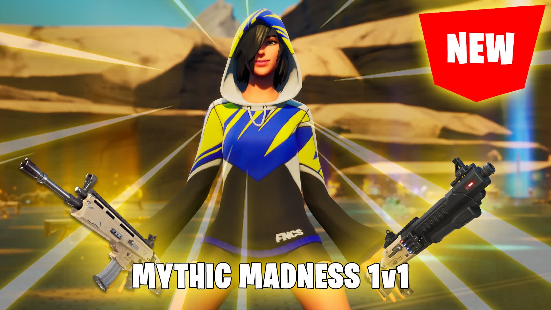 Mythic Madness 1v1! [ tci ] – Fortnite Creative Map Code