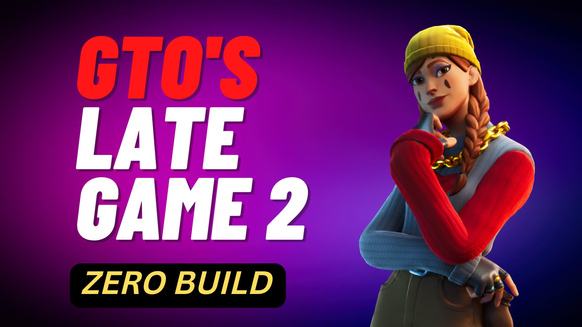 GTO'S late game 2 (ZERO BUILD) [ givethemone ] – Fortnite Creative Map Code