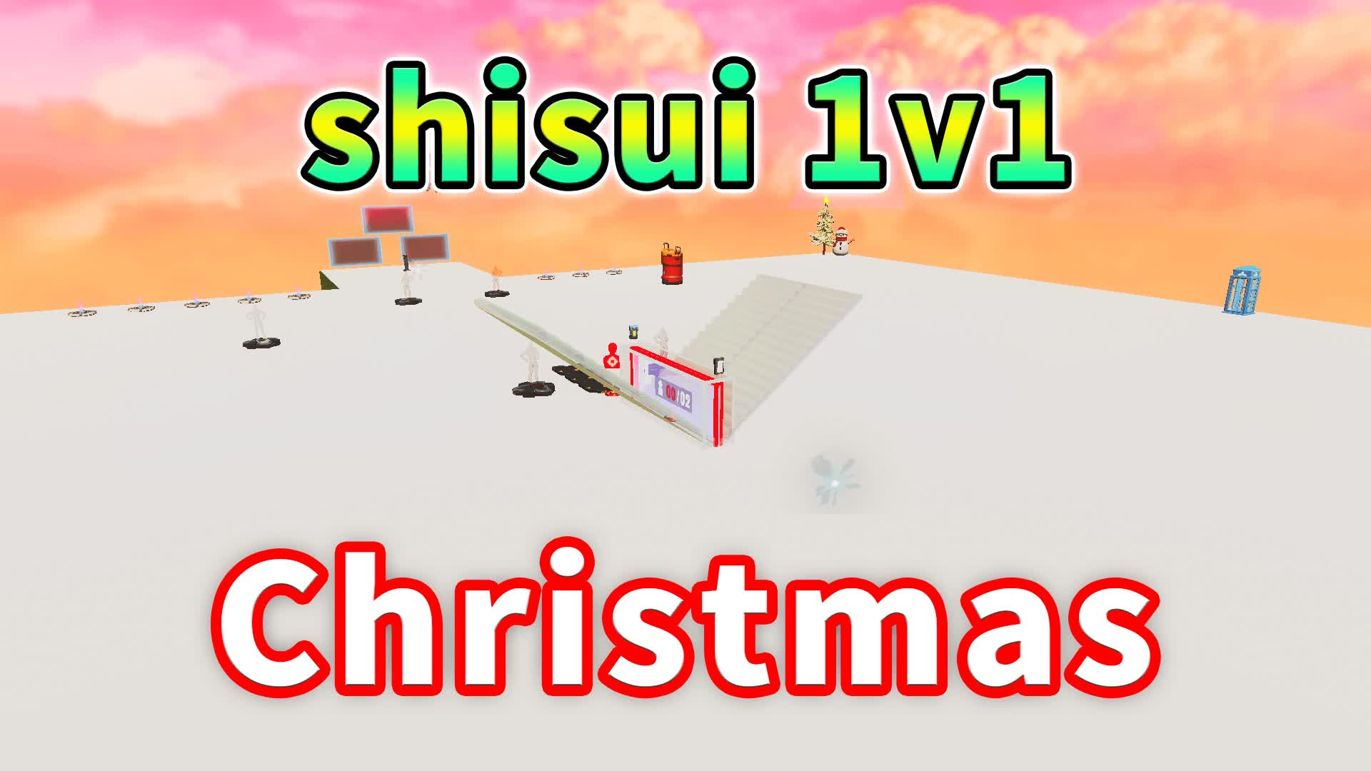 shisui 1v1 Christmas ver [ br_shisui ] – Fortnite Creative Map Code