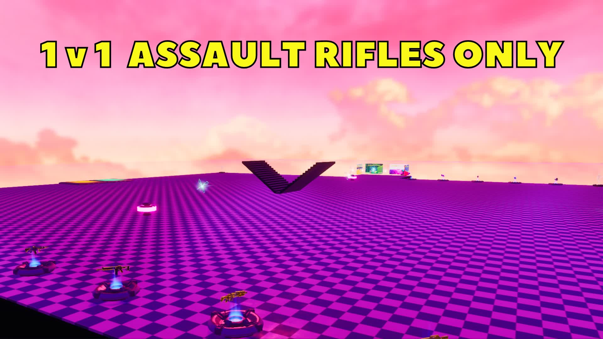 Wolfie 1v1 only assault rifles [ wolfi ] – Fortnite Creative Map Code