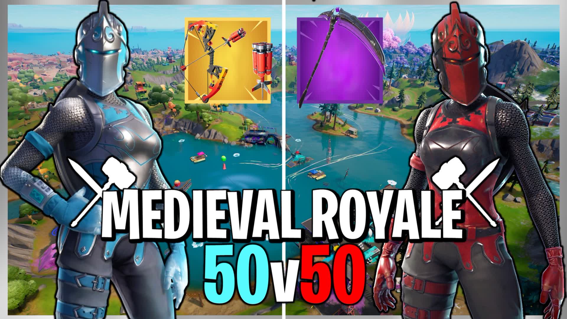 MEDIEVAL ROYALE 50v50 LTM - ZERO BUILD [ TactTact_ ] – Fortnite ...