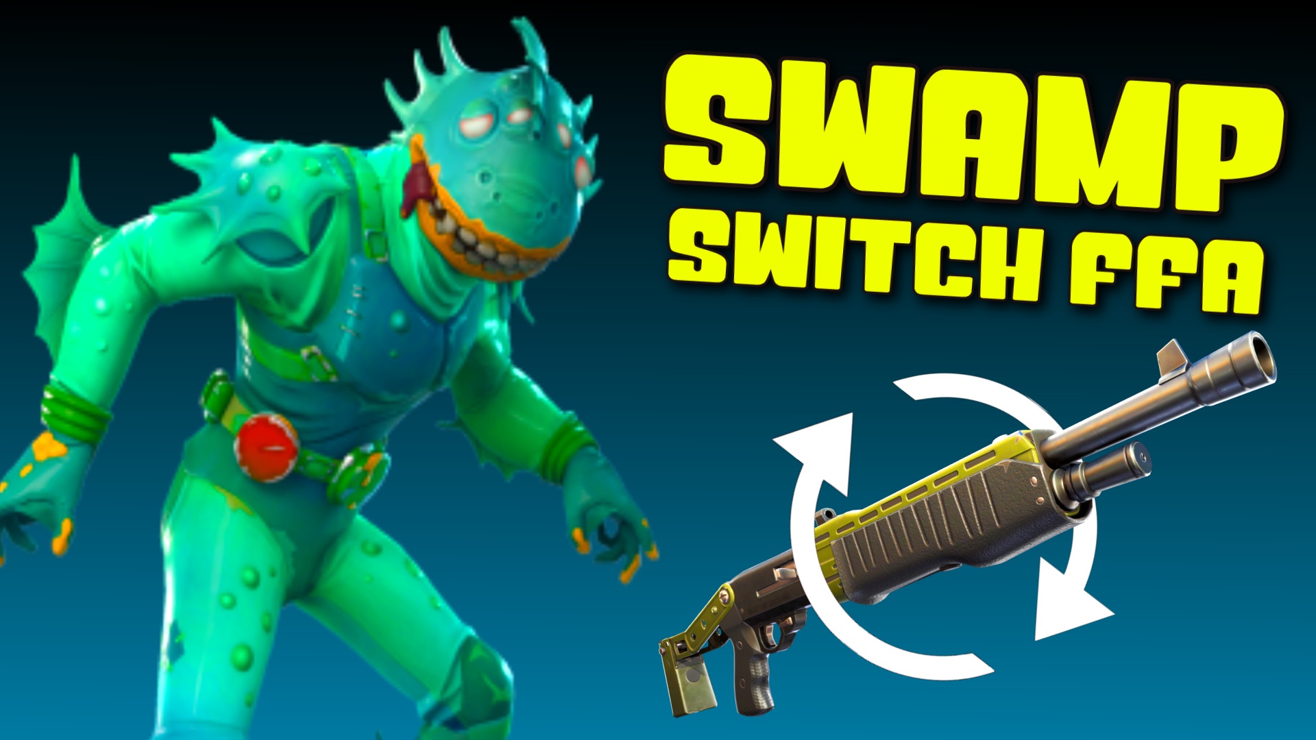 🐊🌿 SWAMP SWITCH FFA 🌿🐸 [ arcaderoom ] – Fortnite Creative Map Code