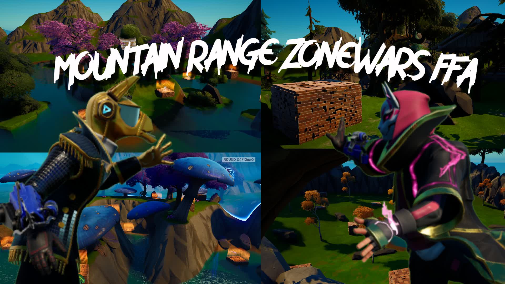 Mountain Range Zonewars FFA [ 3erbyt ] – Fortnite Creative Map Code