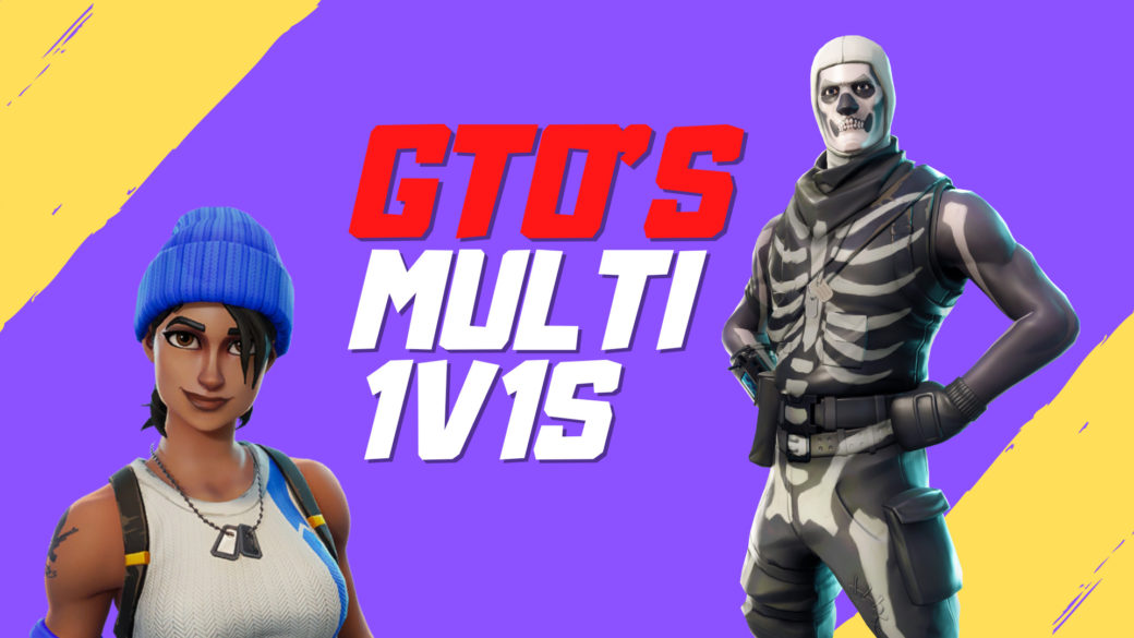 GTO'S Multi 1v1s [ givethemone ] – Fortnite Creative Map Code