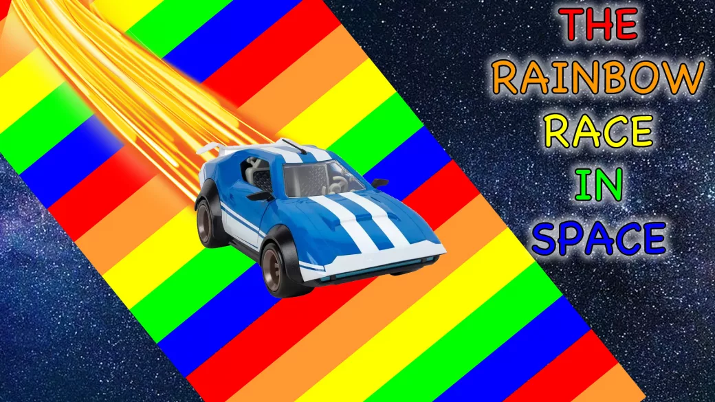 The Rainbow Race In Space! [ tyfighter ] – Fortnite Creative Map Code