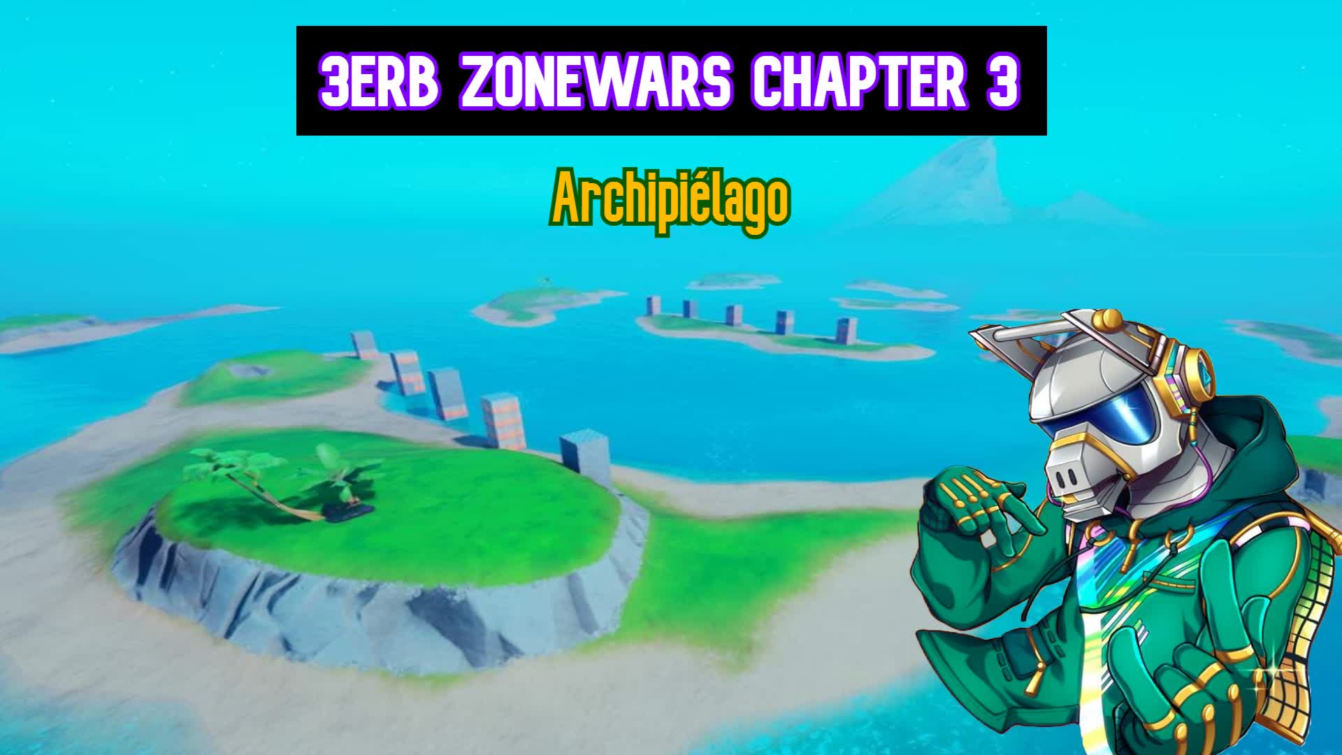 Archipiélago Zonewars FFA [ 3erbyt ] – Fortnite Creative Map Code
