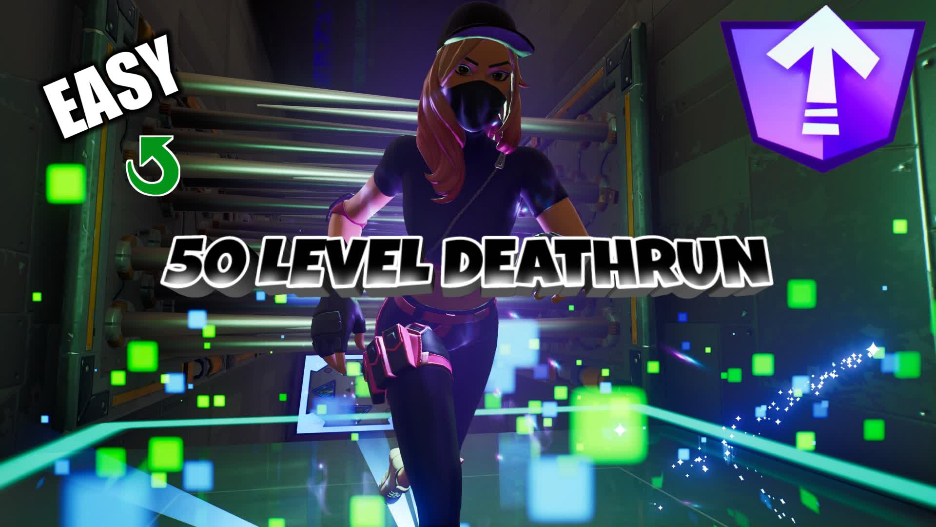 50 Level Deathrun [Easy] [ lkt ] – Fortnite Creative Map Code