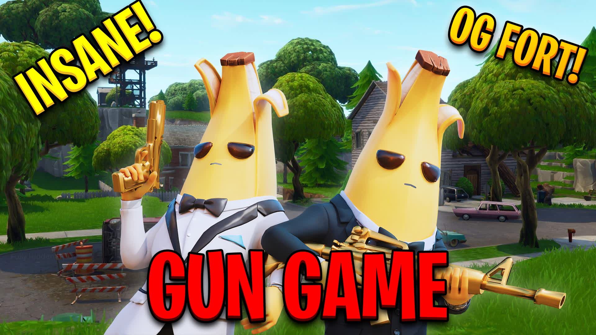 Salty Springs Gun Game [ raidersyuh ] – Fortnite Creative Map Code