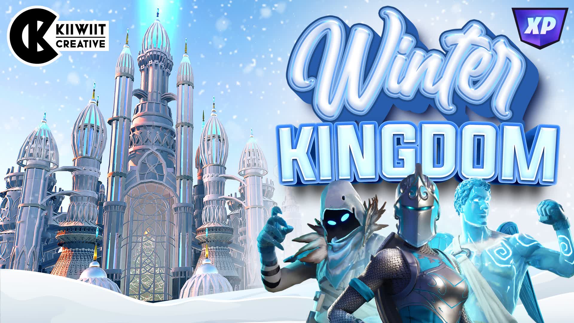💠WINTER KINGDOM💠Open World [ kiiwiit3 ] – Fortnite Creative Map Code