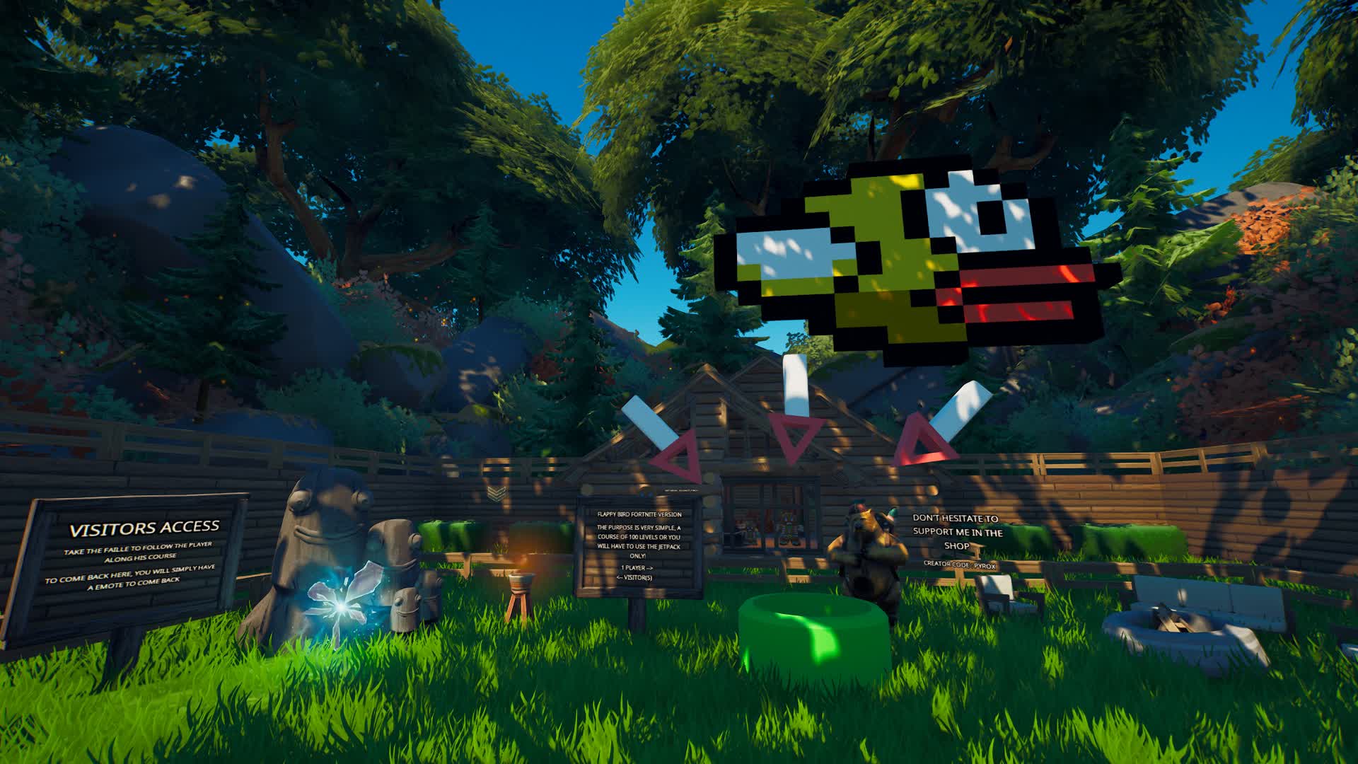 FLAPPY'NITE [ pyrox_2b ] – Fortnite Creative Map Code