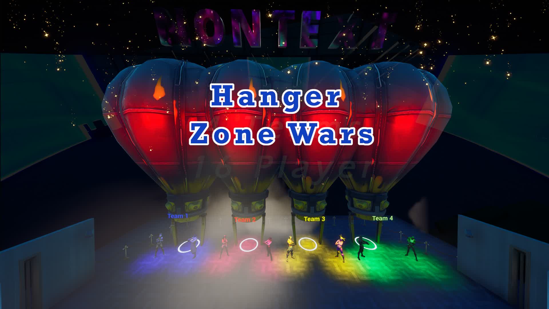 Hanger ZONE WARS [ nontext ] – Fortnite Creative Map Code
