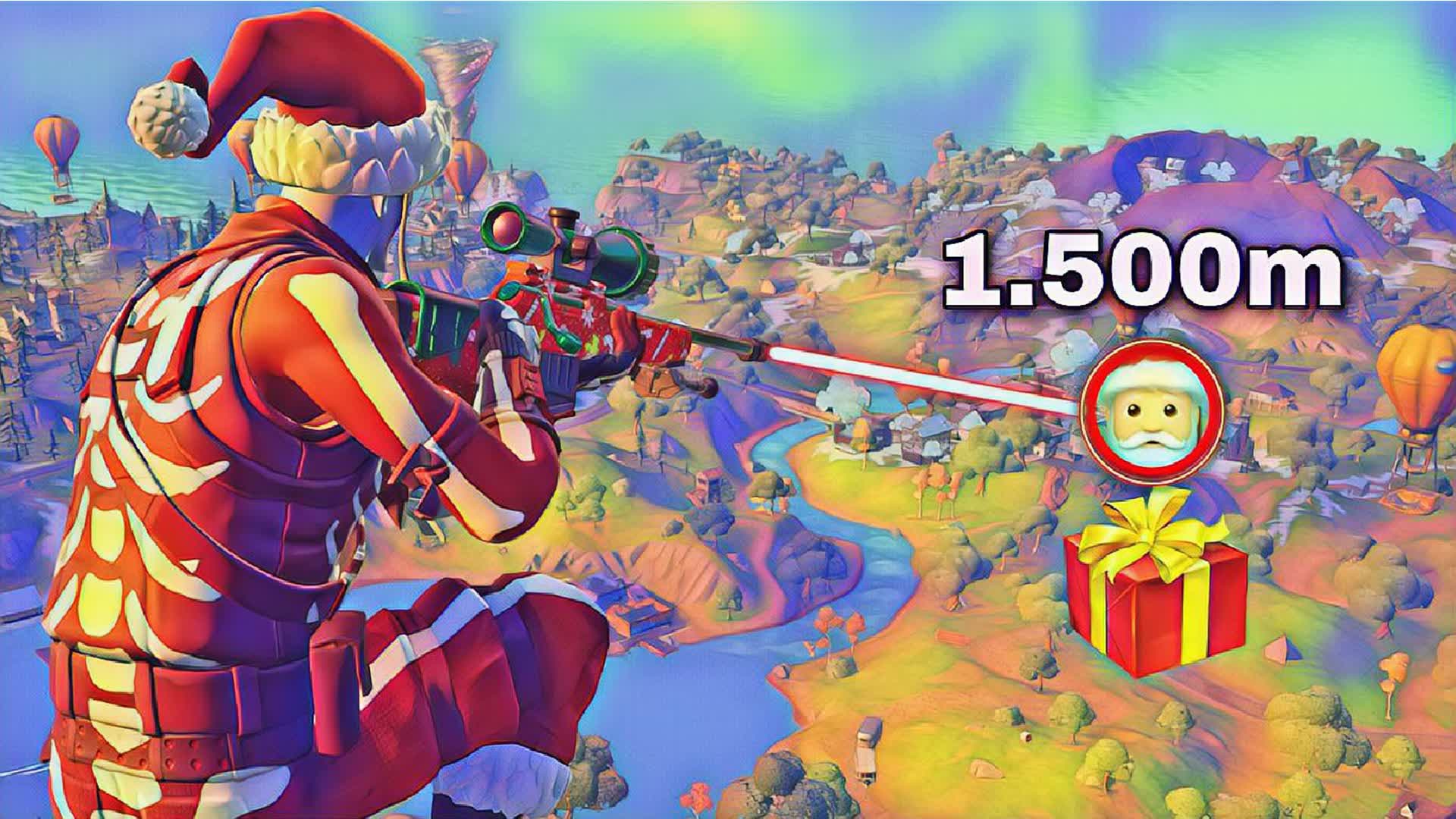 🎄10 CHRISMAS TRICKSHOT 🎁 [ mouskito ] – Fortnite Creative Map Code