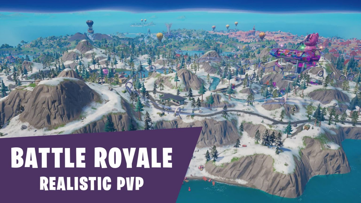 Battle Royale || Realistic PvP [ yngmost3r ] – Fortnite Creative Map Code