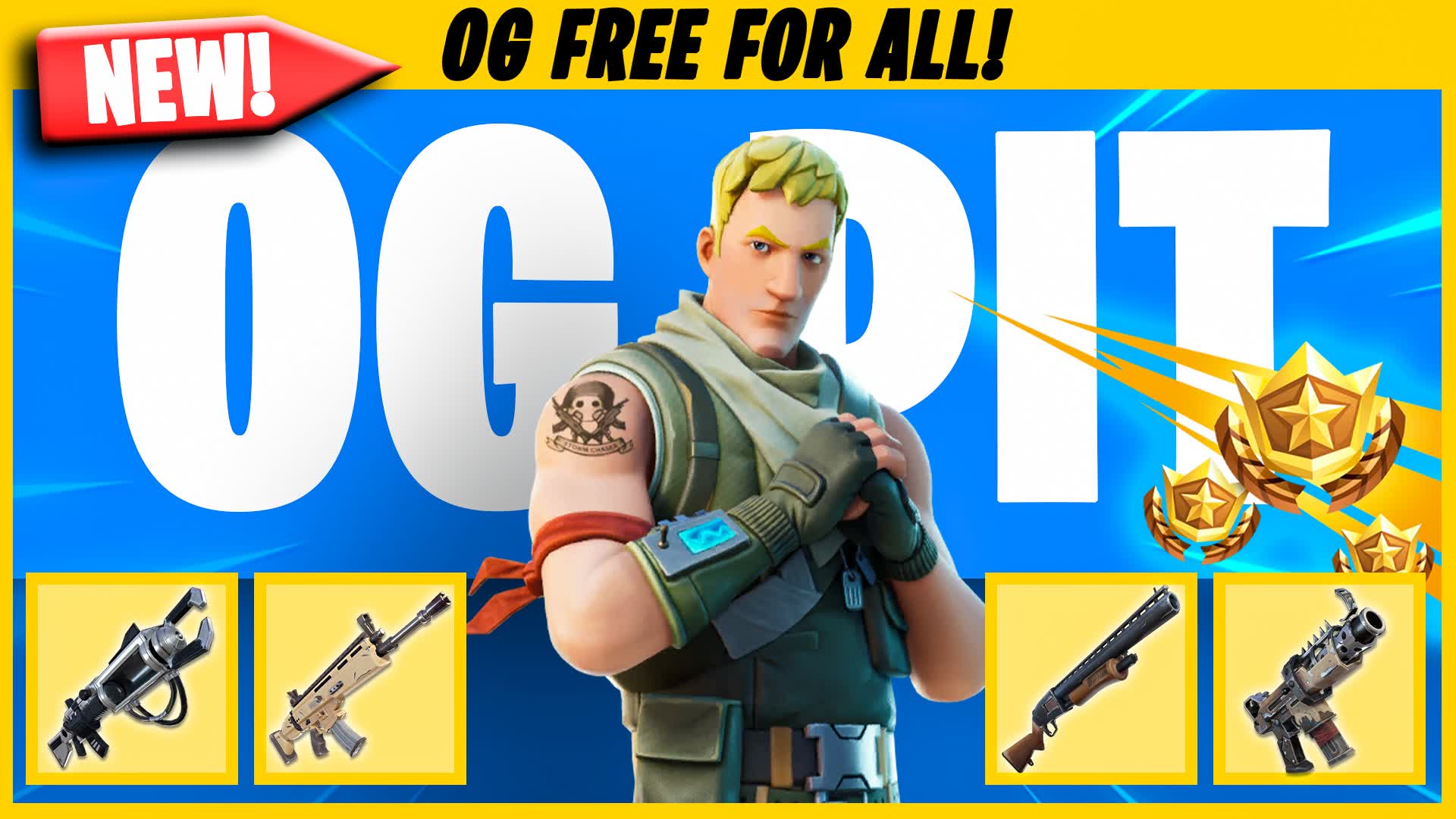 OG PIT 🗡️ FREE FOR ALL [ iic ] – Fortnite Creative Map Code