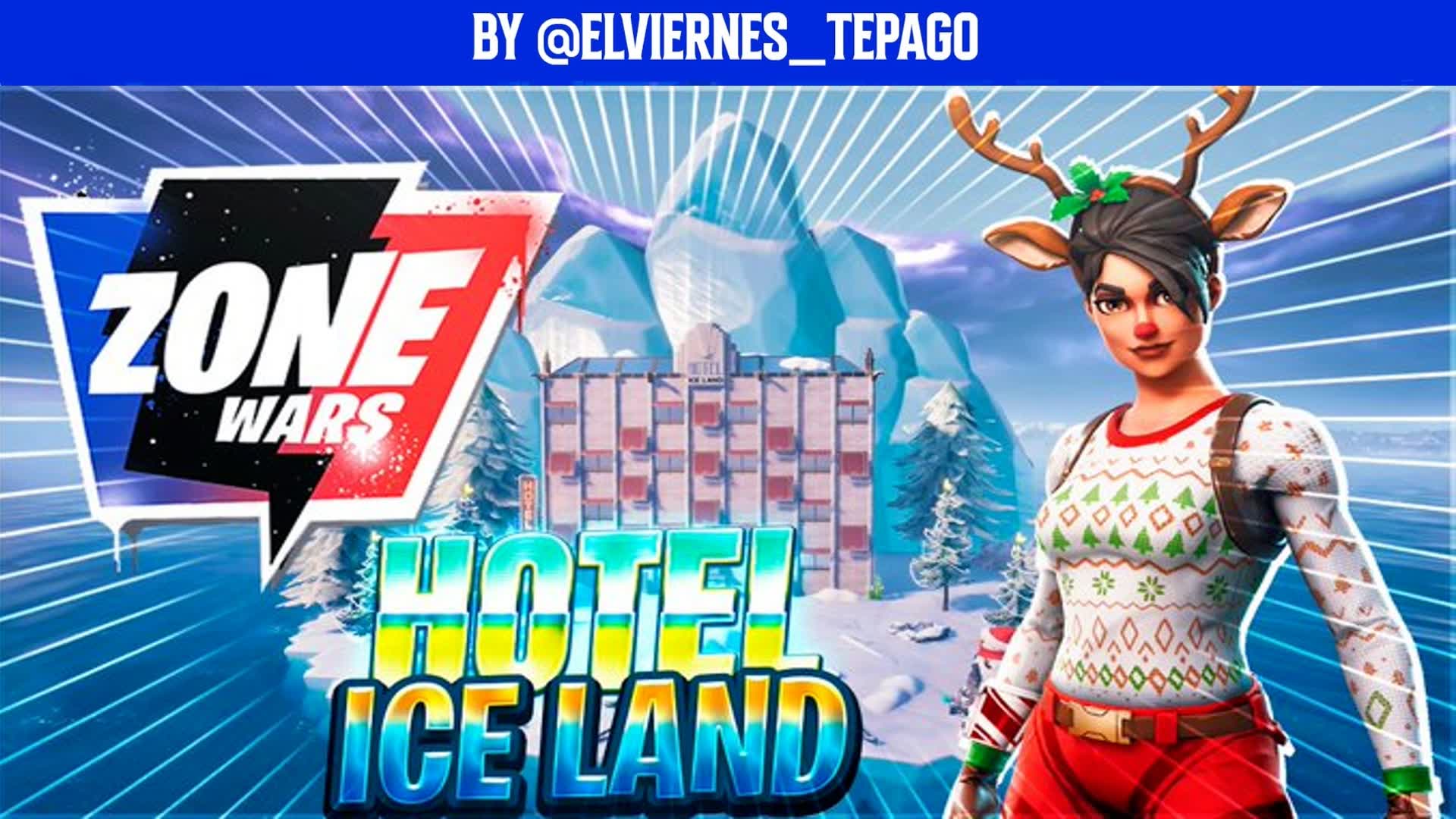 HOTEL ICE LAND (ZONE WARS) [ elviernes_tepago ] – Fortnite Creative Map Code
