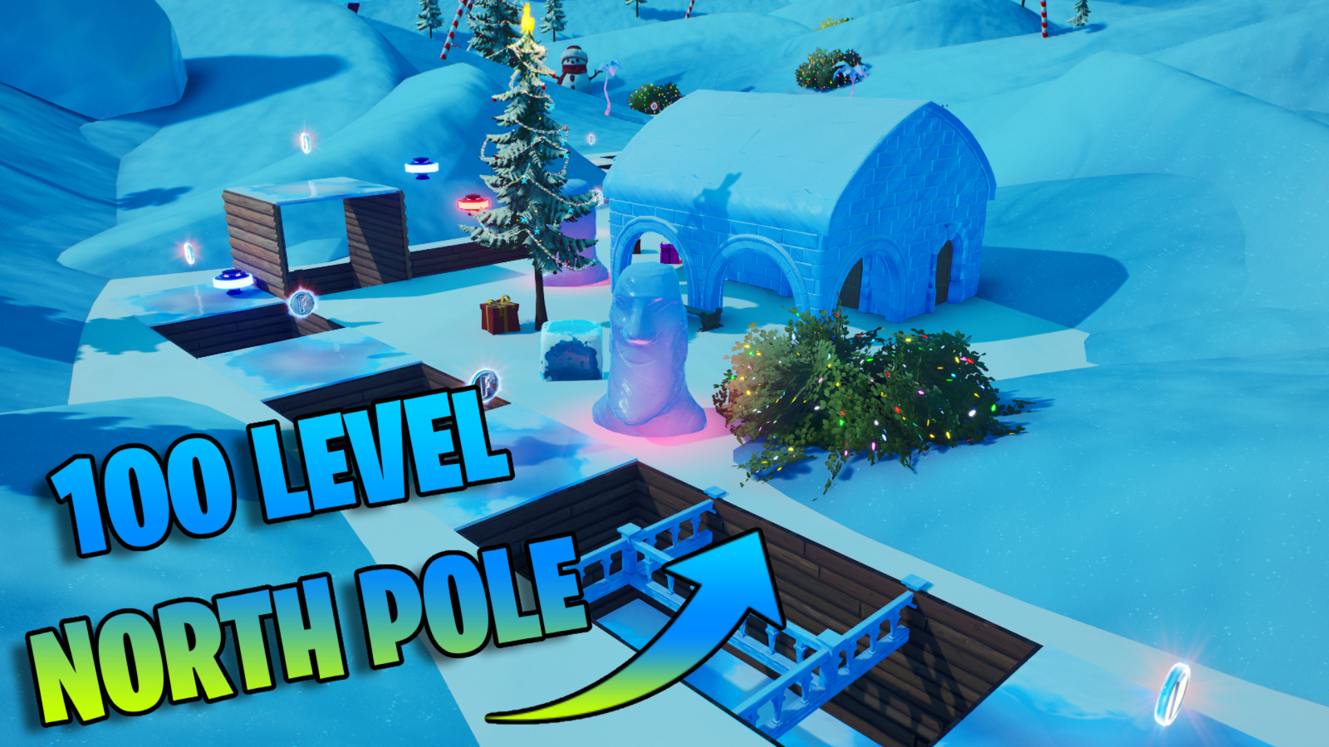 🎅100 LEVEL NORTH POLE DEATHRUN🎅 [ pablomegagatoyt ] – Fortnite Creative ...