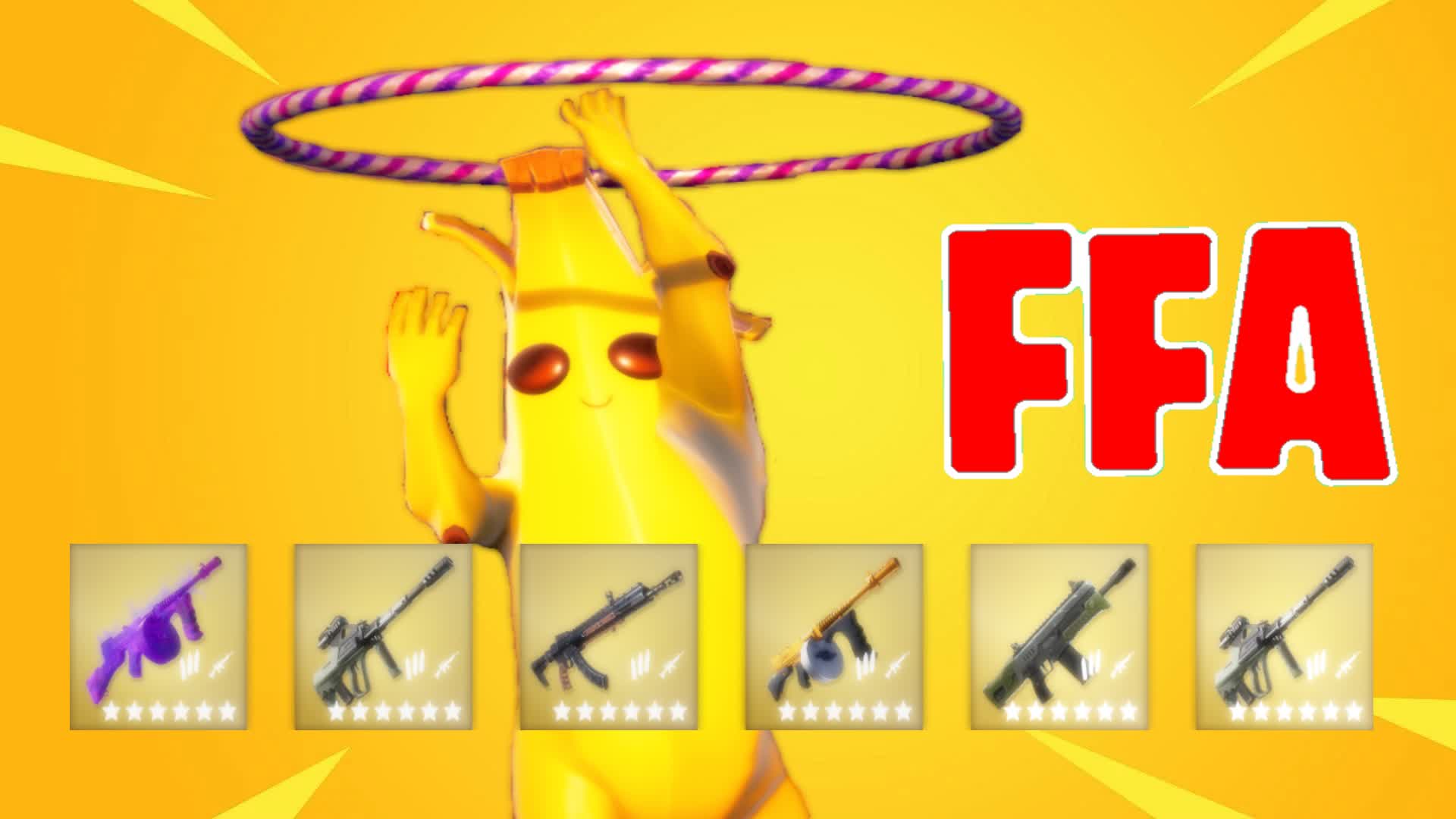 🍌PEELY - FREE FOR ALL🍌 [ EthanS ] – Fortnite Creative Map Code