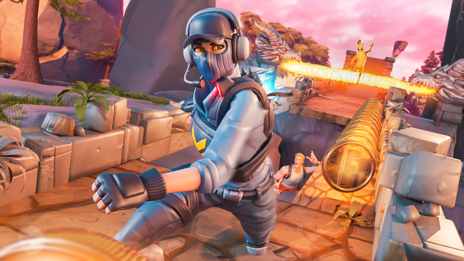 🏃 TEMPLE RUNNERS 🐲 [ jinskow ] – Fortnite Creative Map Code