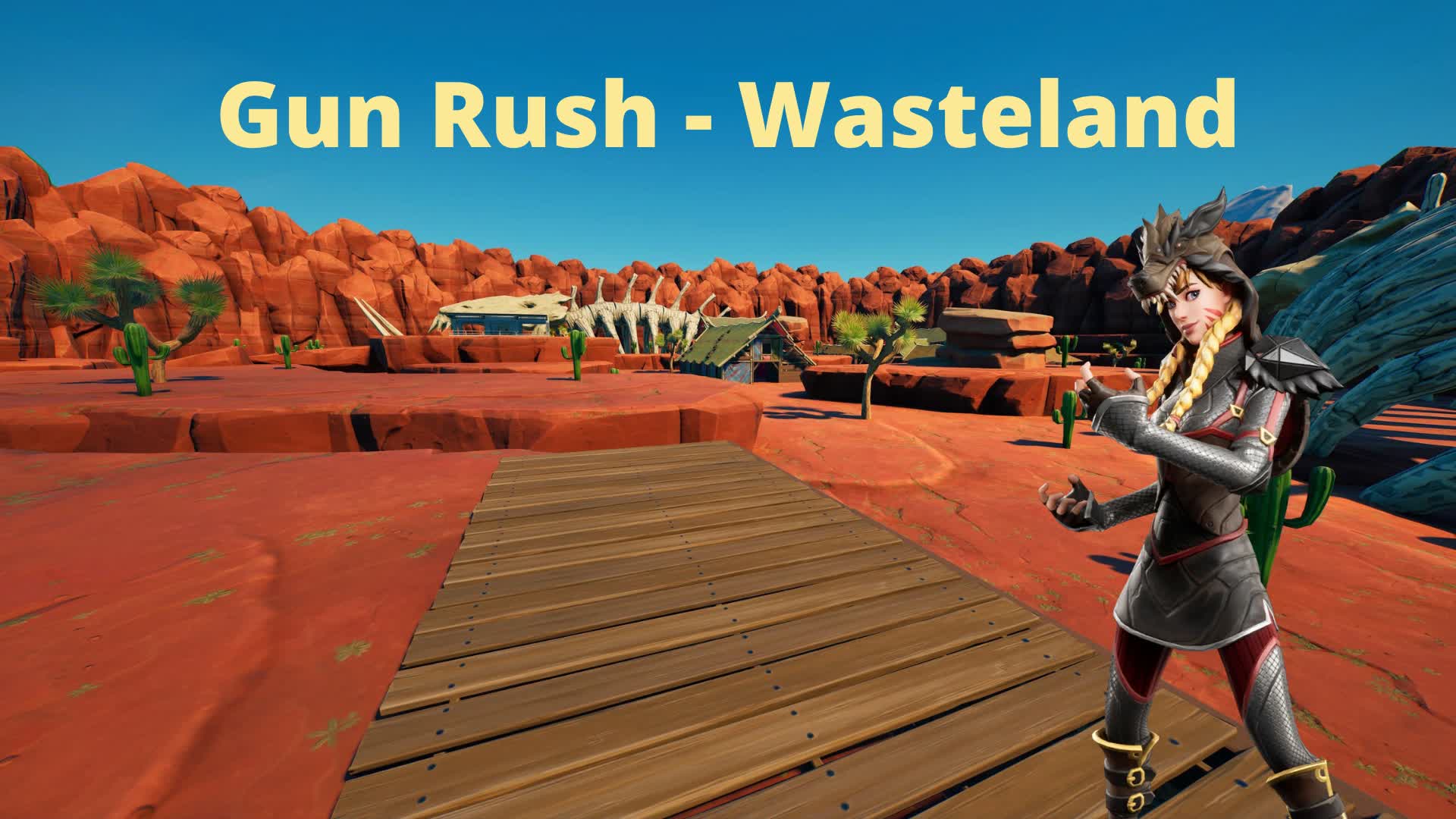 Gun Rush - Wasteland [ aki ] – Fortnite Creative Map Code