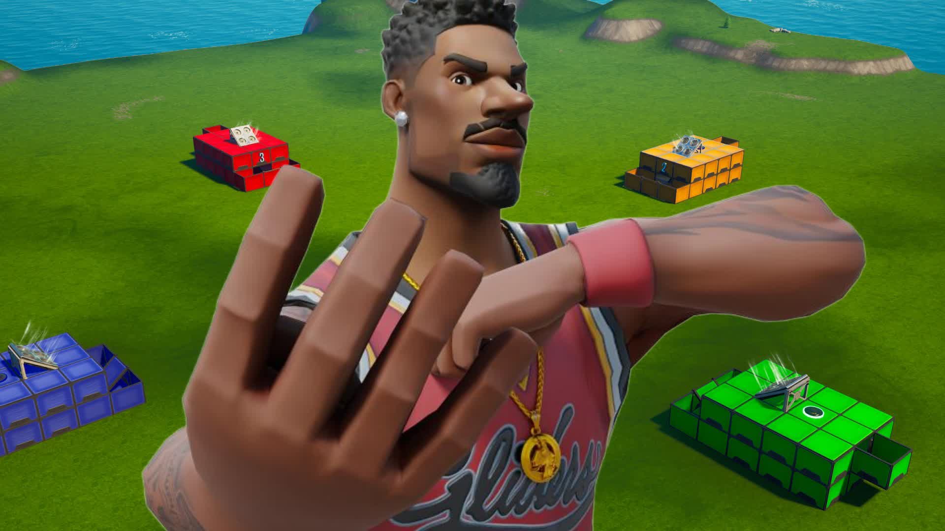 NATHANIEL B GO GOATED 4V4V4V4 [ bed ] – Fortnite Creative Map Code