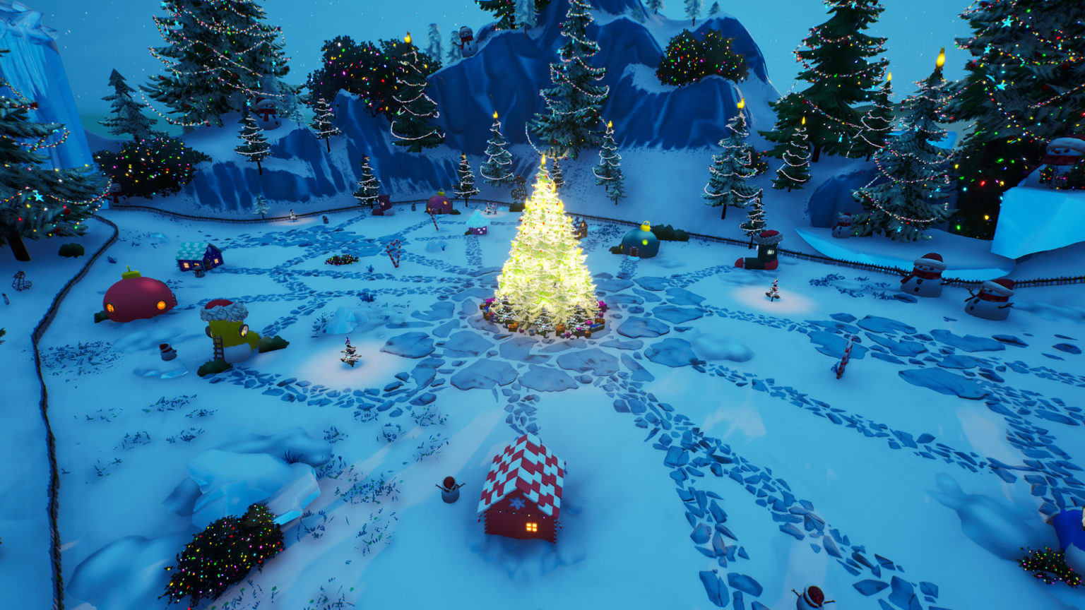 Winter Fairytale 10V10 [ miss_destiny ] – Fortnite Creative Map Code