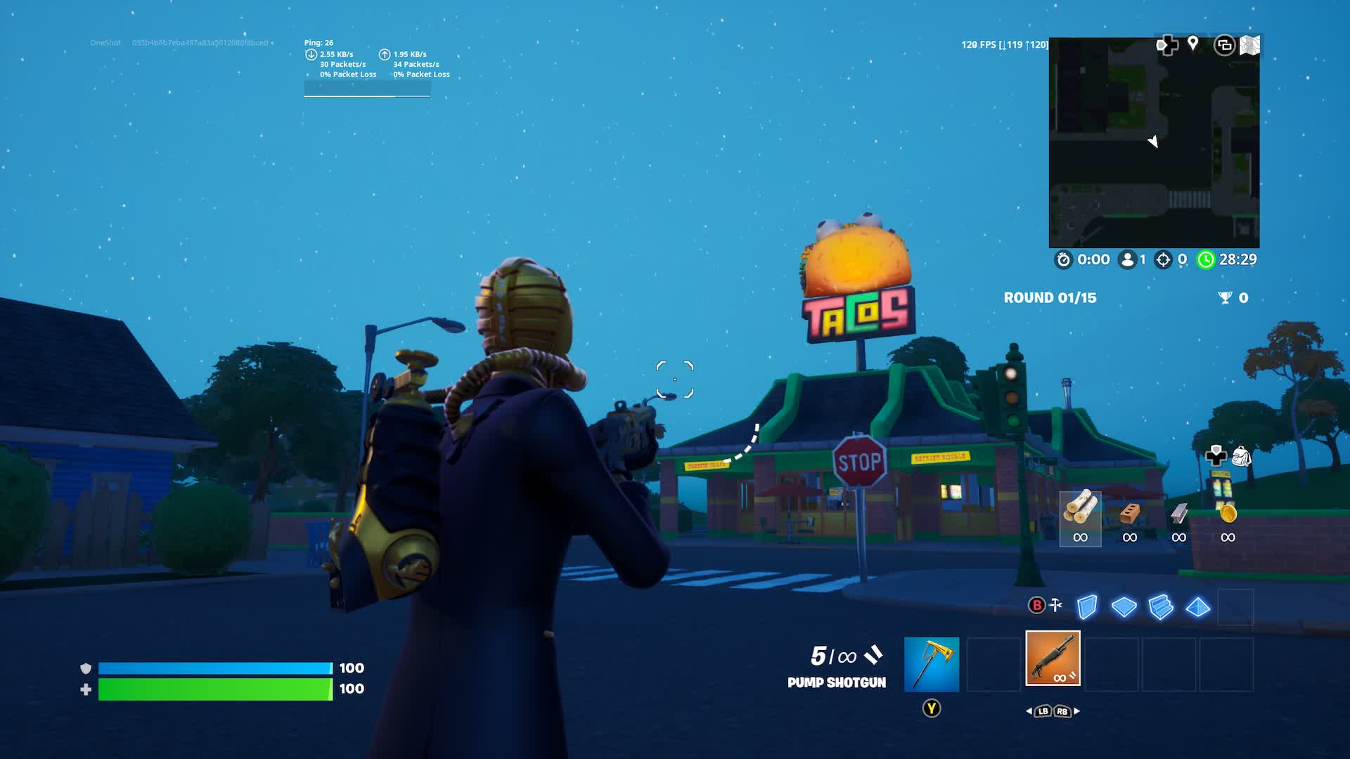 Double Pump [ oneshotfn ] – Fortnite Creative Map Code