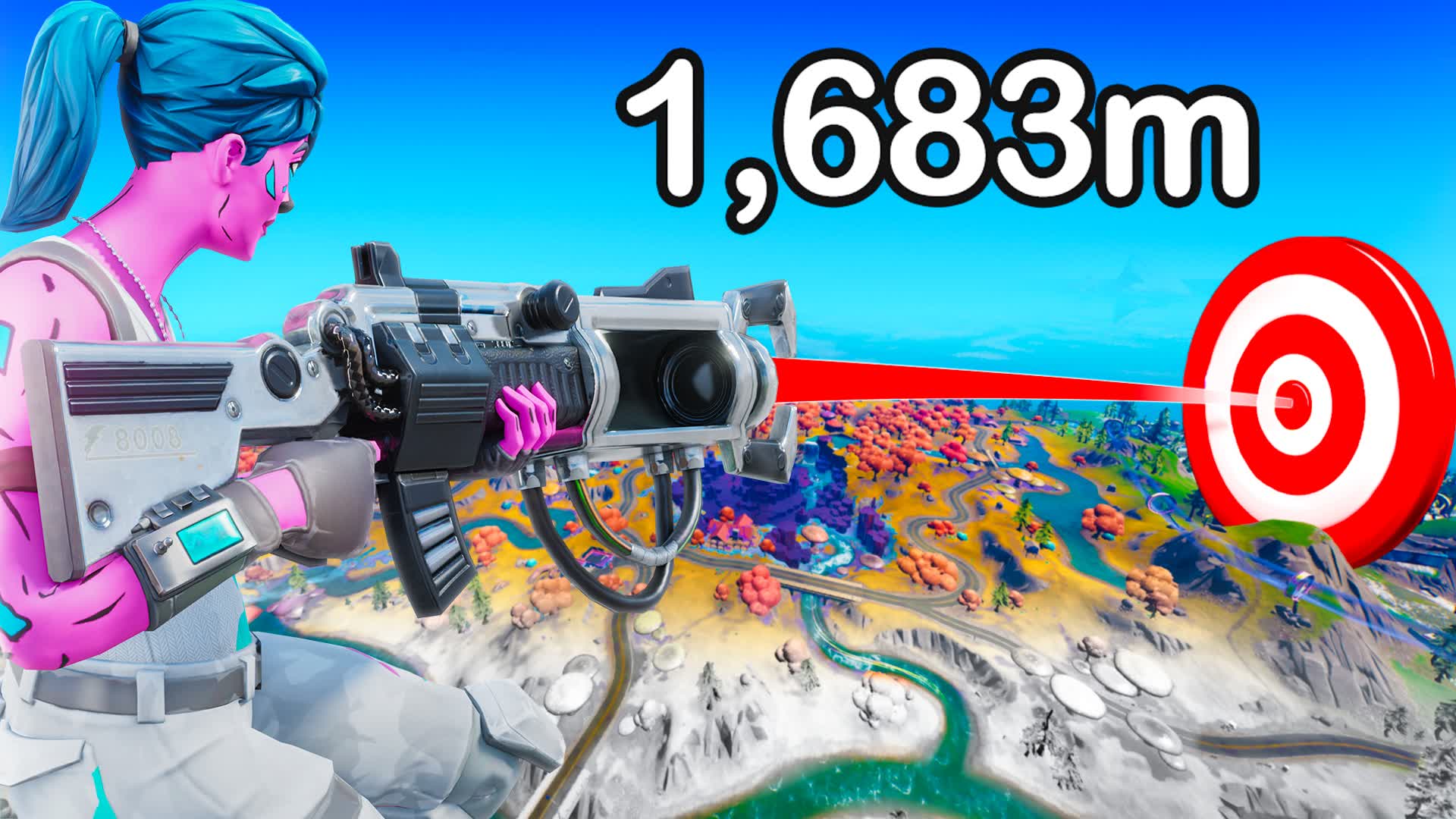 Khao Trickshot Race [ khao ] – Fortnite Creative Map Code