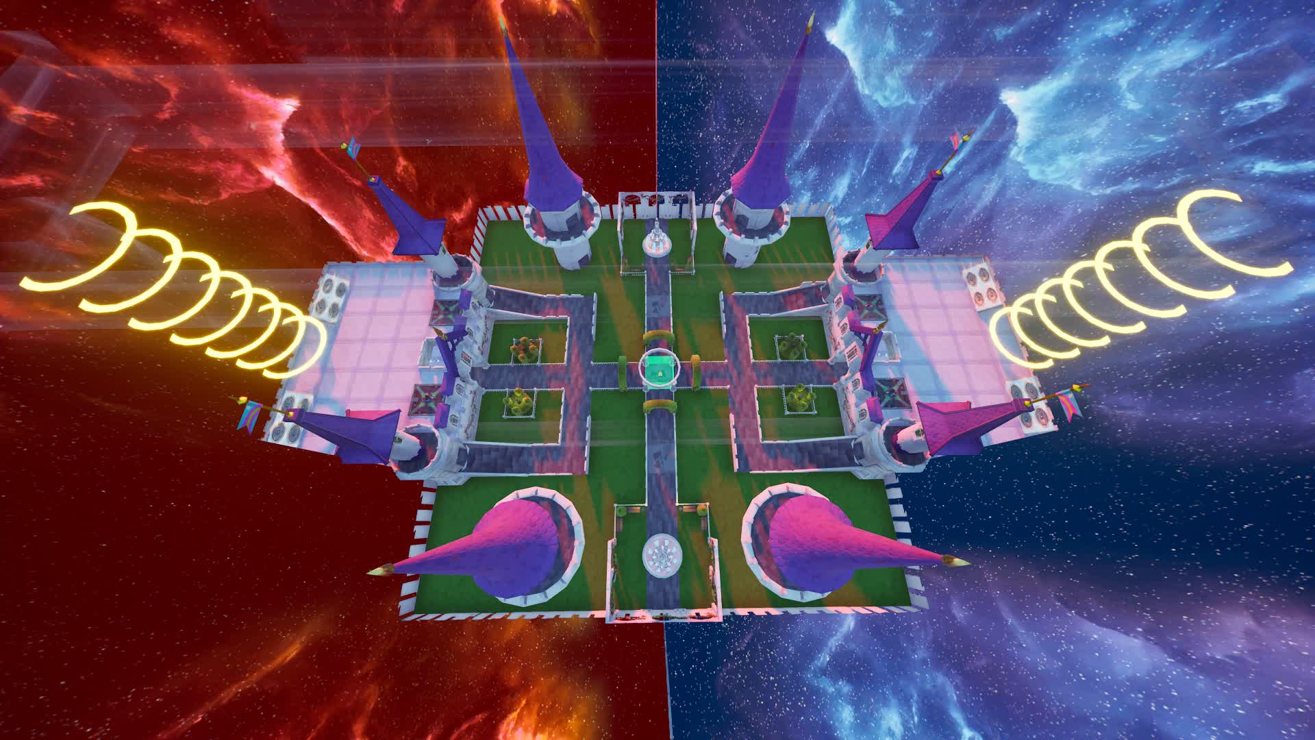 🔴RED VS BLUE🔵 CASTLE 🏰 [ mouskito ] – Fortnite Creative Map Code