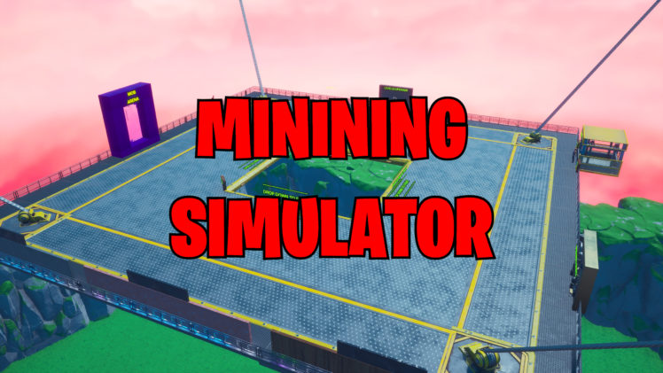 MINING SIMULATOR [ mineblo ] – Fortnite Creative Map Code