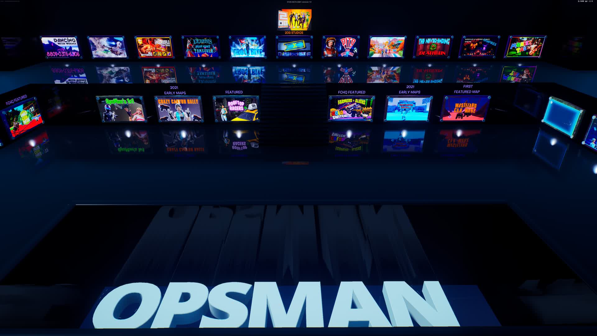 OpsMan and Friends Hub [ opsman ] – Fortnite Creative Map Code